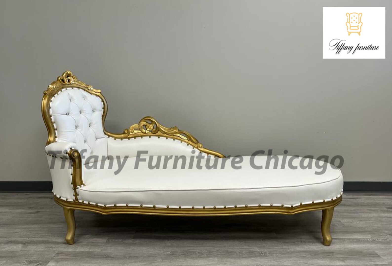 French Style Tufted Chaise Lounge - Etsy