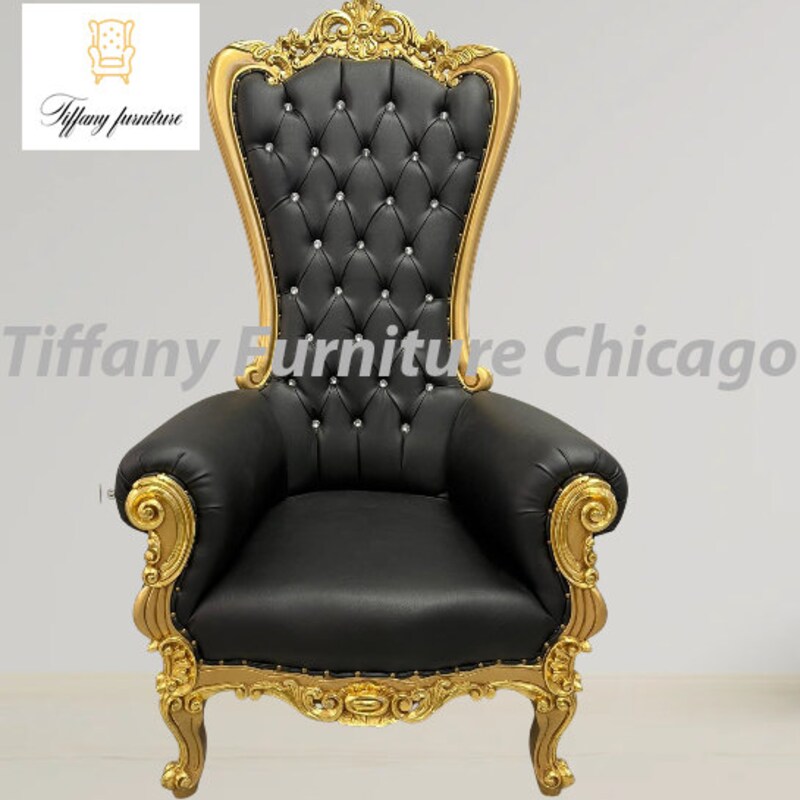 Throne Tufted Chair - Etsy