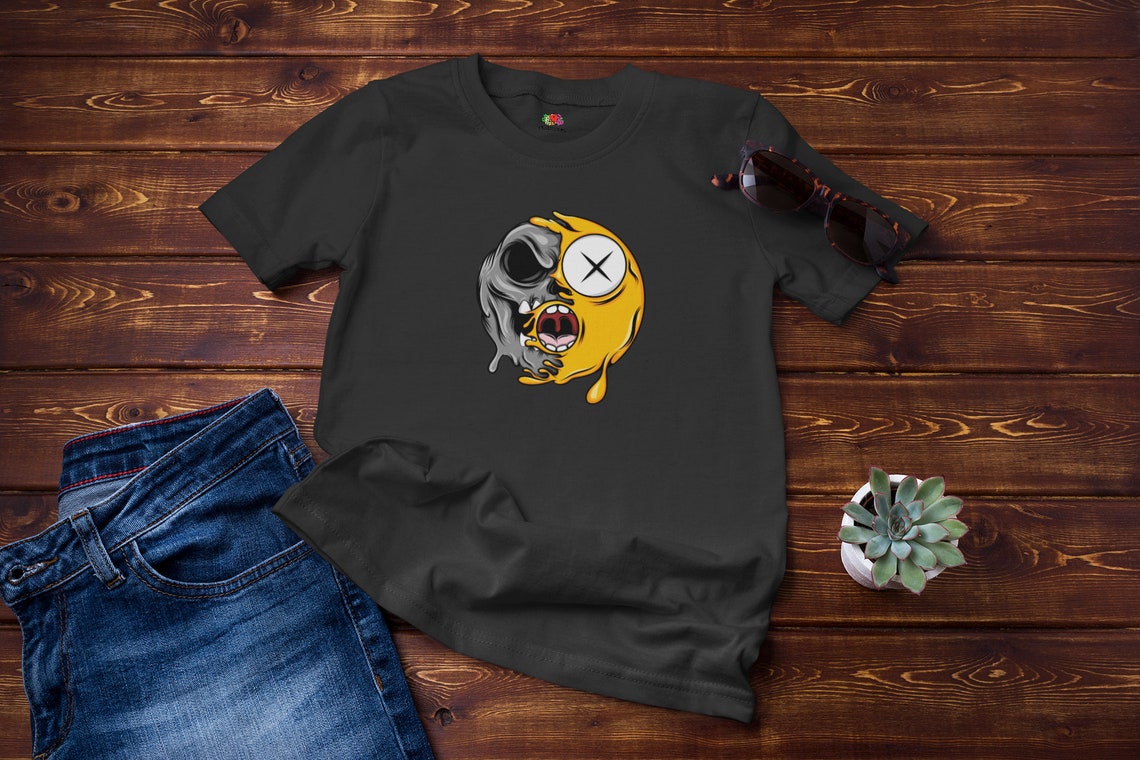 Crossed-out Eyes Face Emoji Emoticons Smile Face Women | Etsy Canada