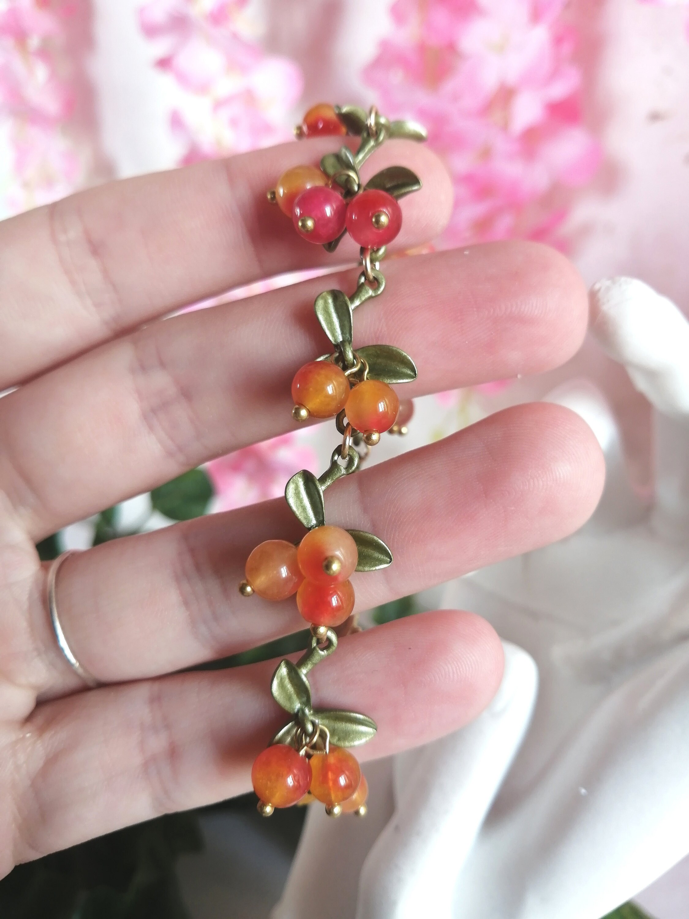 Cute Cottagecore Fairycore Orange Berries and Leaves - Etsy