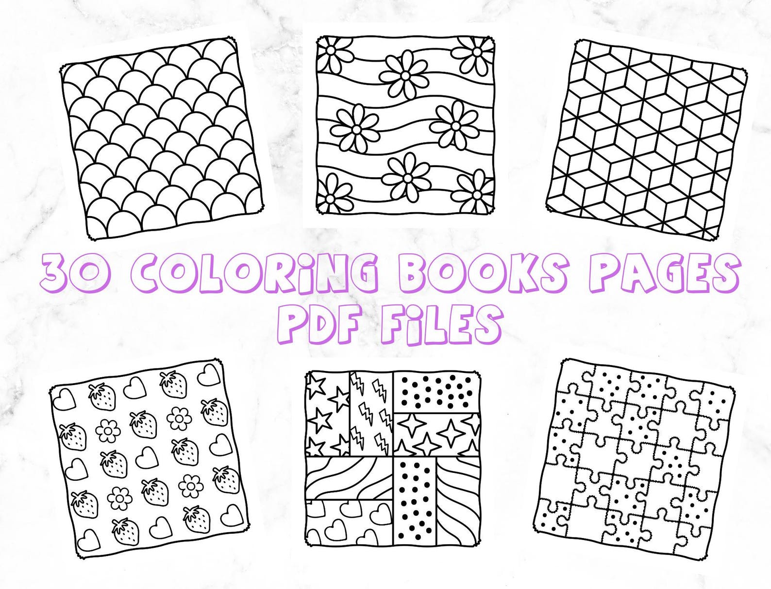 Cozy Bold Comfy Coloring Pages | Relaxing Pattern Coloring Pages ...