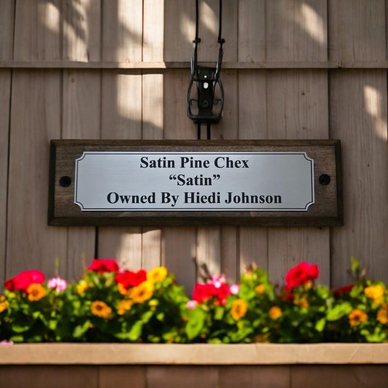 Horse Name Signs for Stalls - Etsy