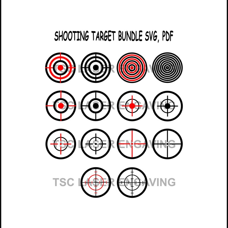 Shooting Target - Etsy