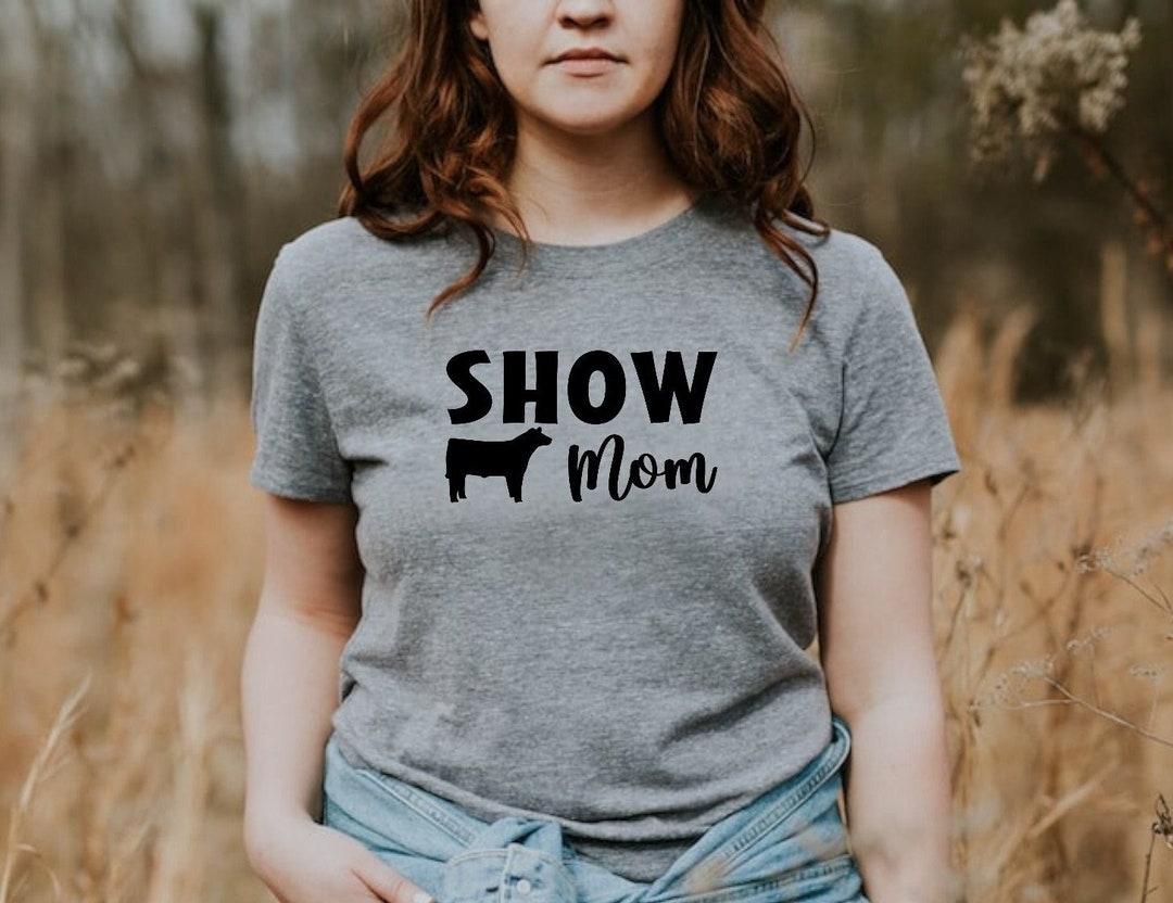 Livestock Show Mom Shirt SVG, Printable PDF - FFA, 4H, County Fair ...