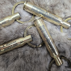 Engrave Military Veteran Funeral Brass Casing, Personalized Military ...