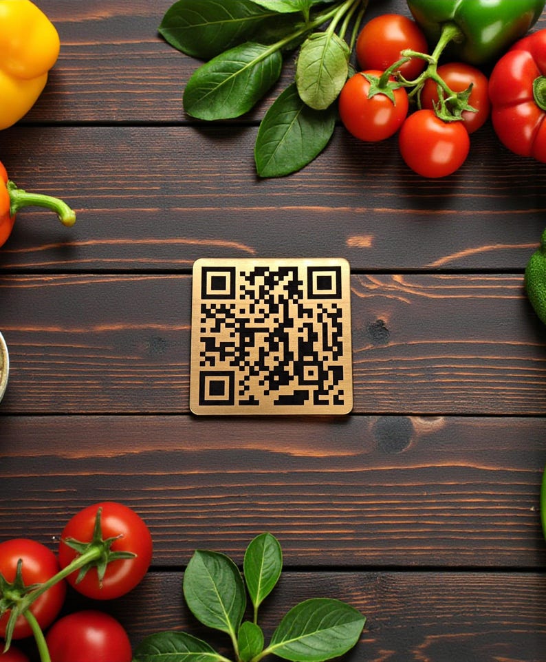 QR Code Sign for Businesses. Contactless Menu, Reviews, Social Media or ...