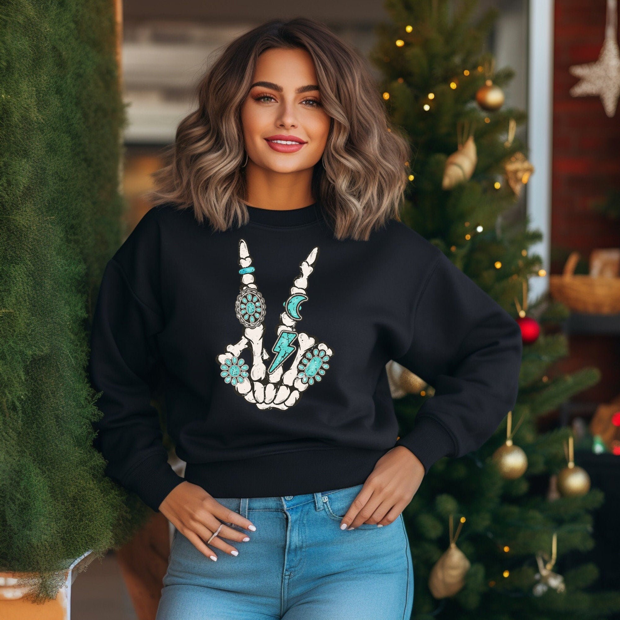 Concho Ring Shirt, Skeleton Rock Hands, Western Shirt, Metallica Shirt ...