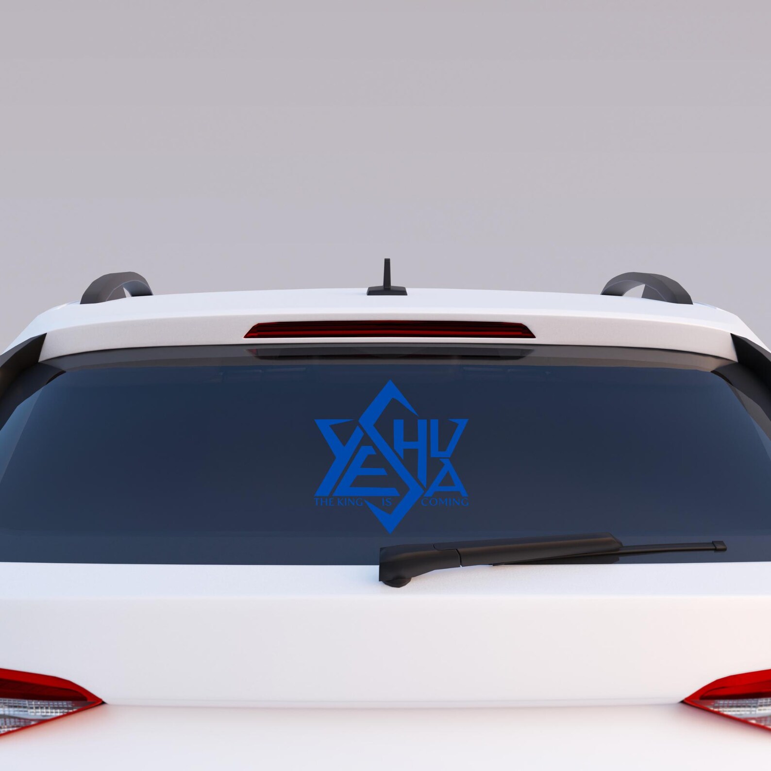 Yeshua Jesus the King is Coming Car Decal Sticker - Etsy