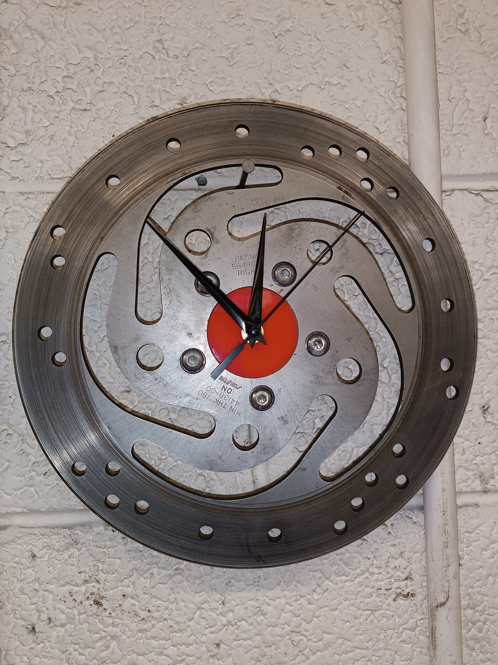 Harley Davidson Brake Disc Clock - Etsy