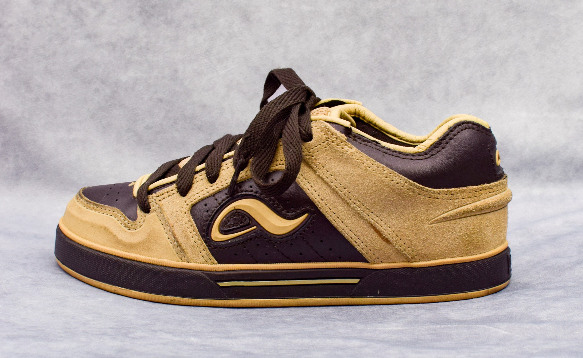 Rare Vintage 2000s Brown Men's Adio Skate Shoes Designed by Kenny ...