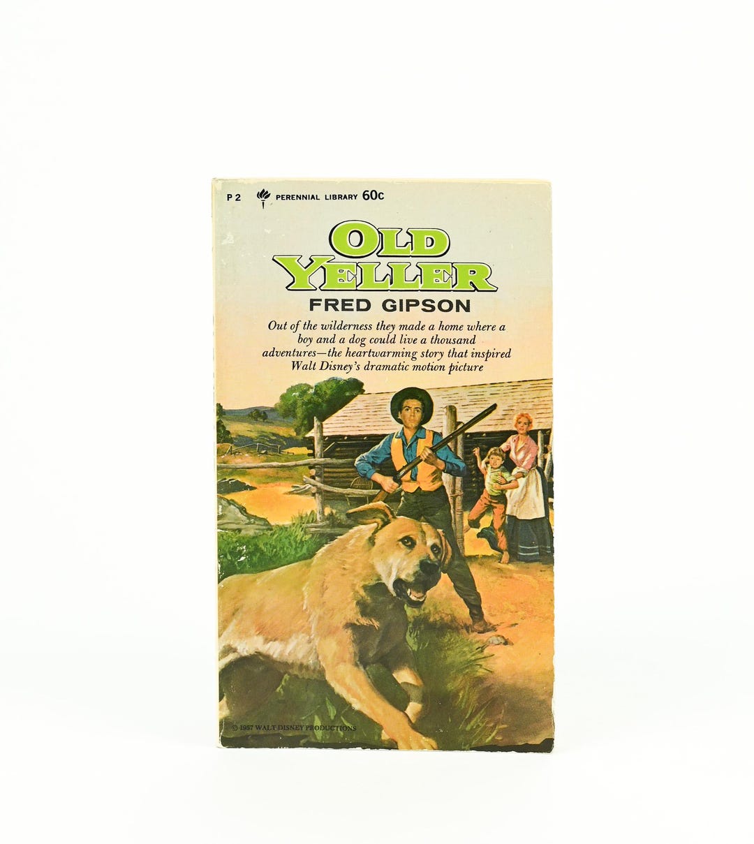 1964 Edition - OLD YELLER - Fred Gipson - Paperback Book - Etsy