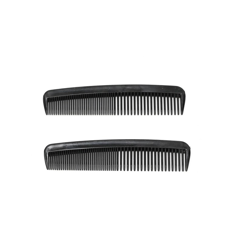 Vintage 50s Black Pair of Unbreakable 5" Pocket Combs - Etsy