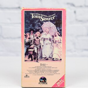 RARE Tom Sawyer A Musical Adaptation - 1985 Playhouse Video VHS - Etsy