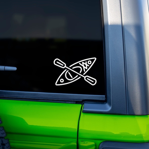 Kayak Decals Car - Etsy