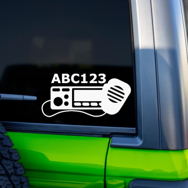 Ham Radio Decal - Etsy