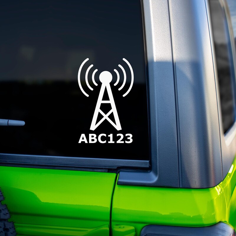 Ham Radio Decal - Etsy