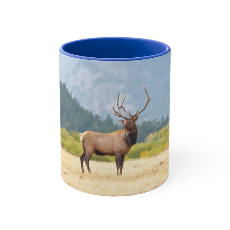 National Parks Mug, Elk Mug, 11 Oz Animal Coffee Mug, Animal Lover Gift ...