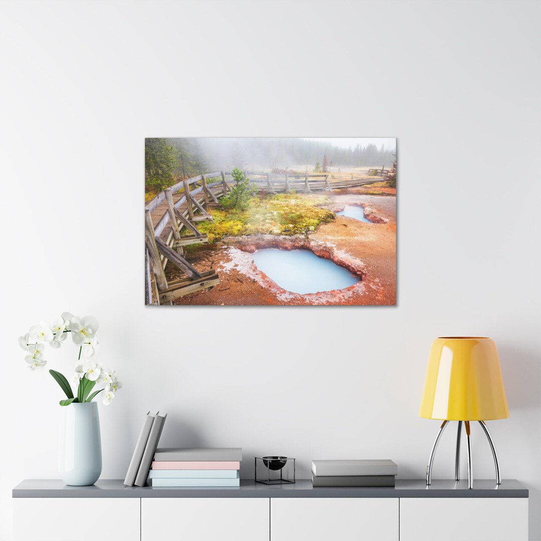 Yellowstone Canvas Yellowstone Photo Yellowstone Print Yellowstone ...