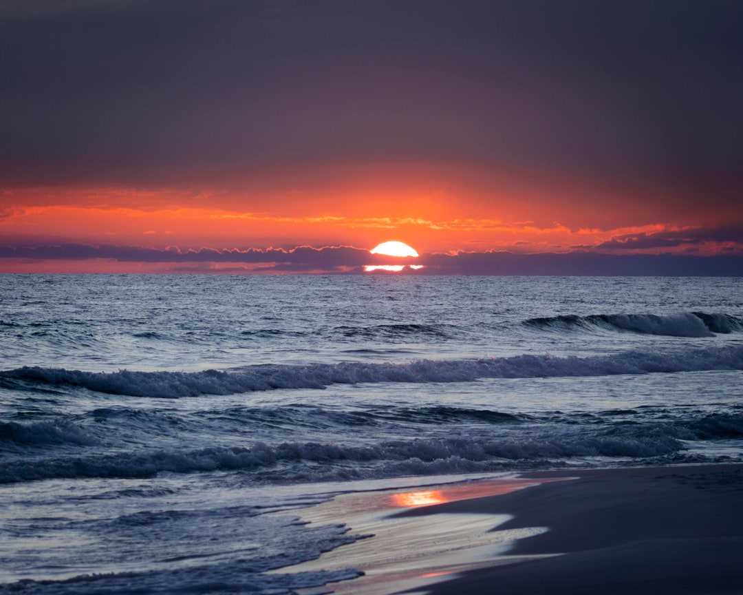 Sunset Print | Sunset Canvas | Florida Sunset | Florida Sunset Art ...