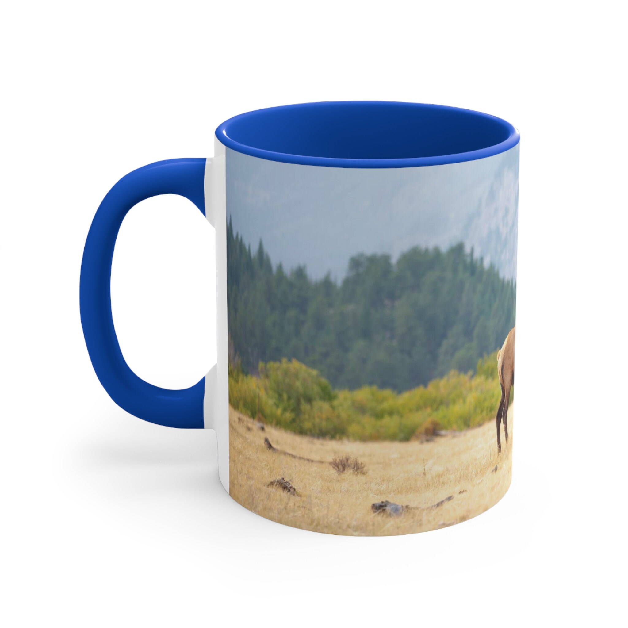 National Parks Mug, Elk Mug, 11 Oz Animal Coffee Mug, Animal Lover Gift ...