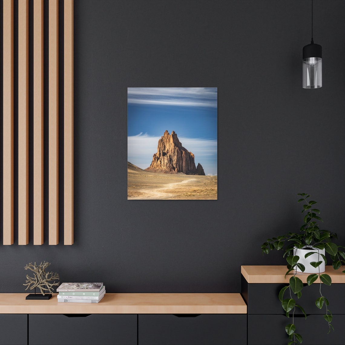 Shiprock Print New Mexico Photo New Mexico Print Shiprock Canvas Wall ...