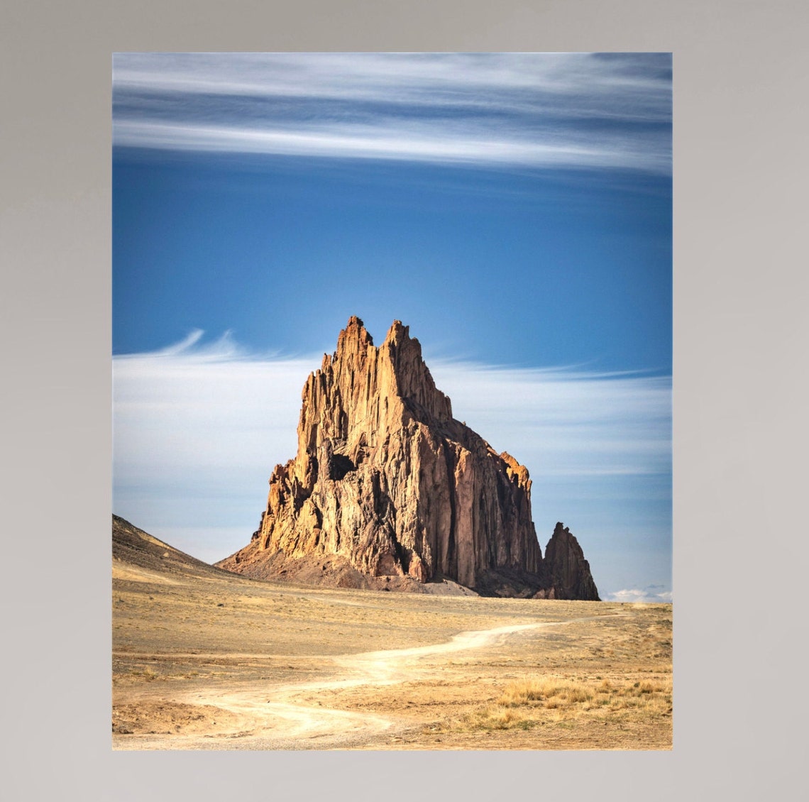 Shiprock Print New Mexico Photo New Mexico Print Shiprock Canvas Wall ...