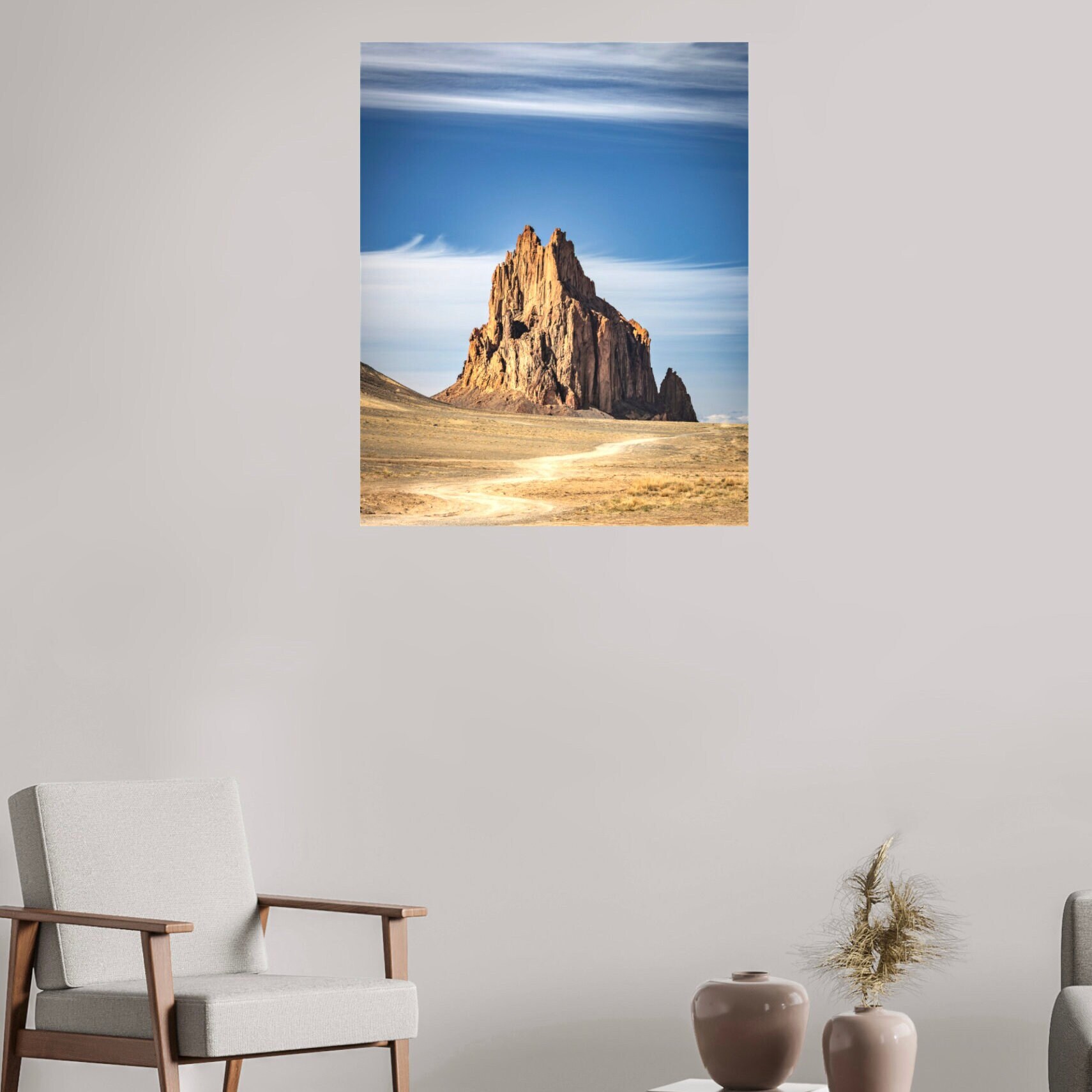 Shiprock Print New Mexico Photo New Mexico Print Shiprock Canvas Wall ...