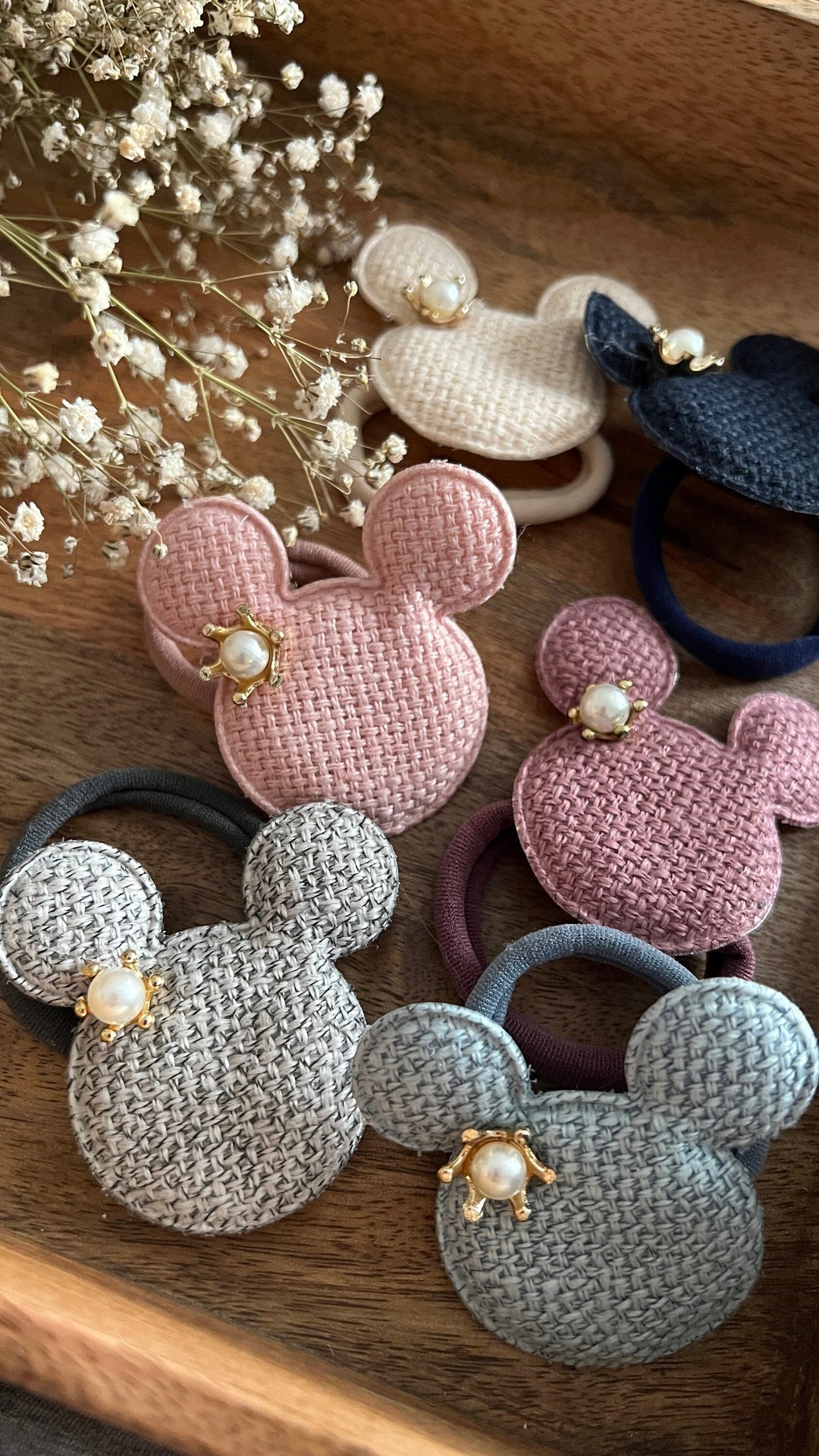 Hair Tie Children, Mickey, Girls - Etsy