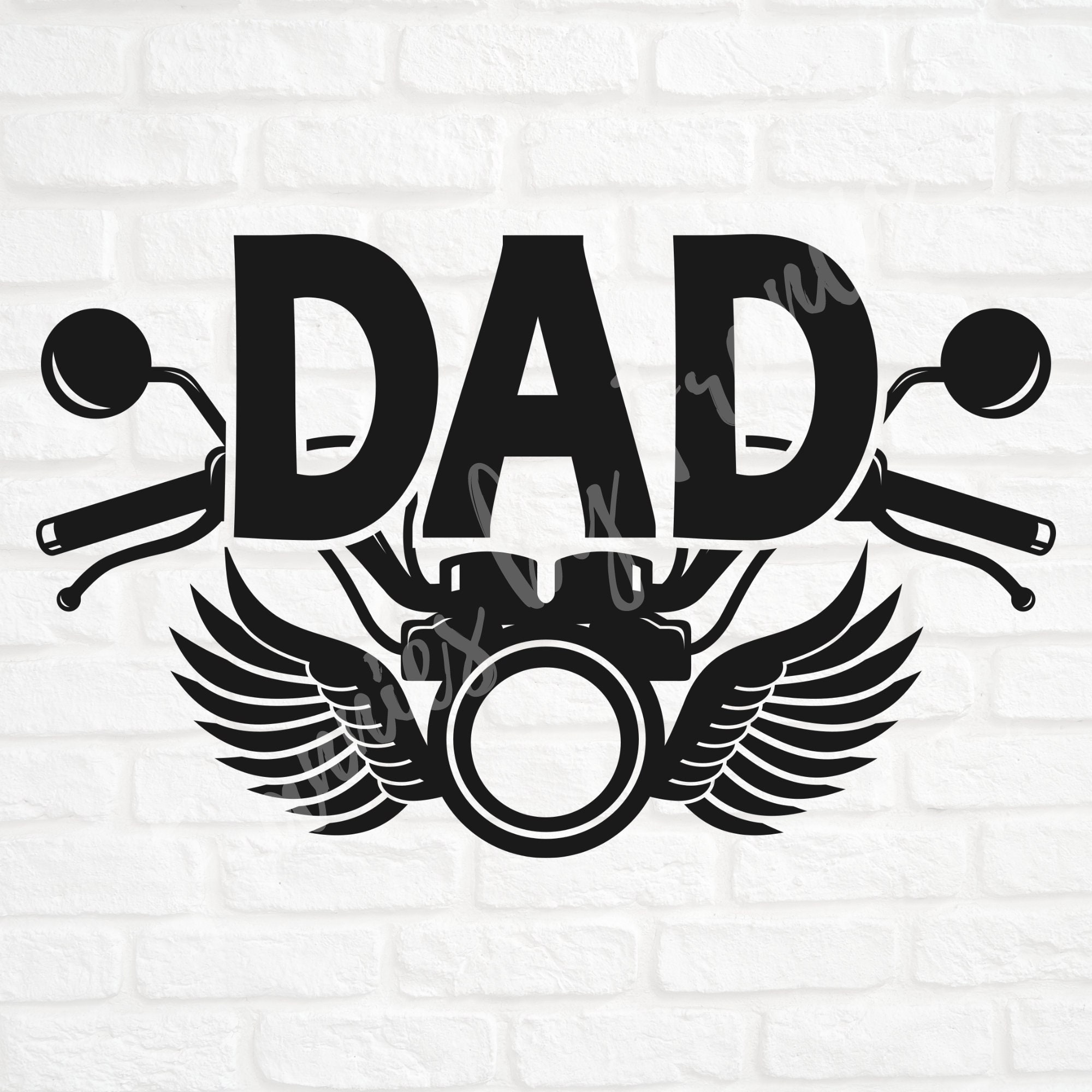 Dad Svg Father Svg Motorcycle Dad Svg Father's Day Svg - Etsy UK