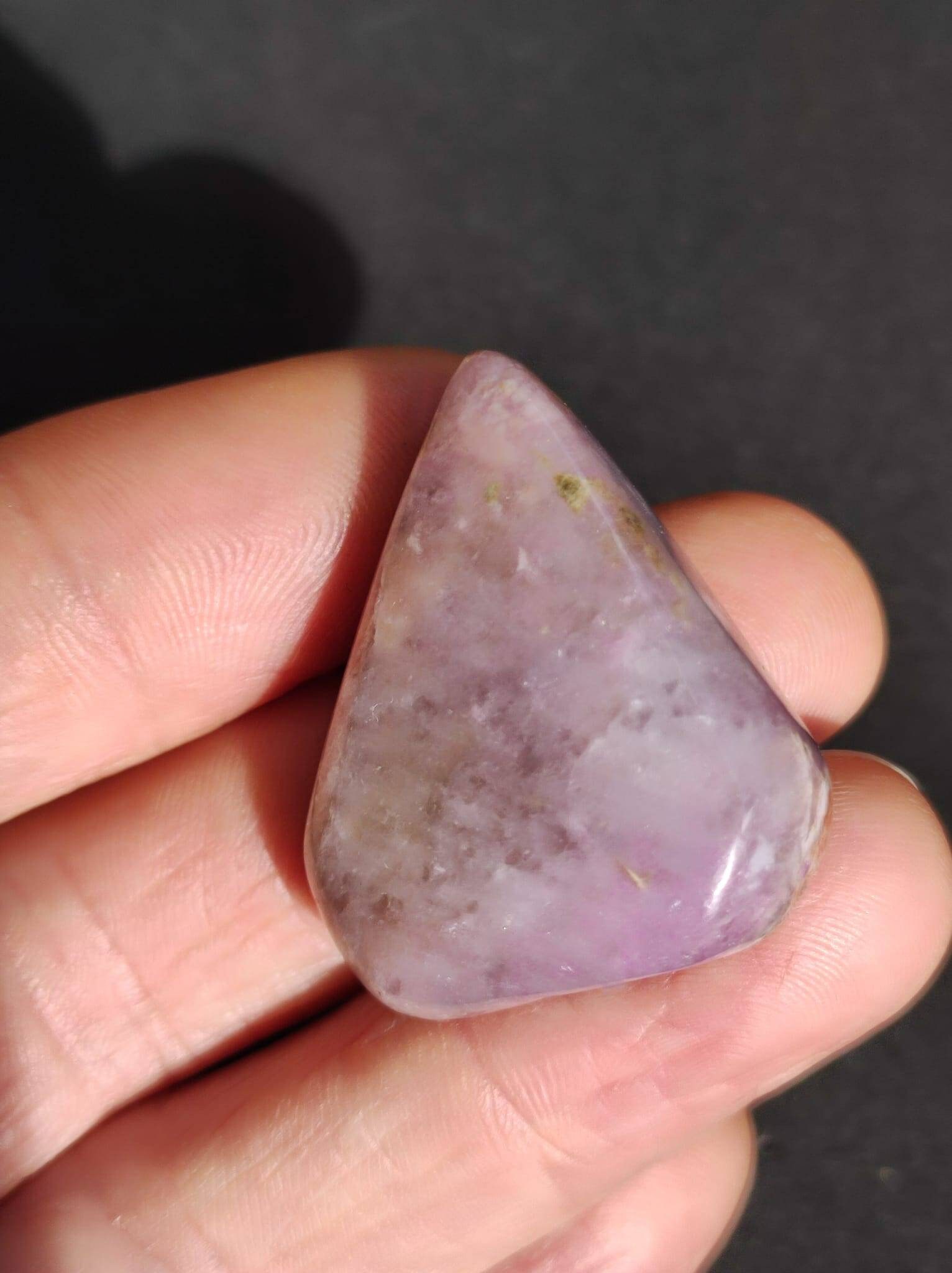 A Sugilite Sugilite Drum Stone Purple Gemstone 100% Real - Etsy