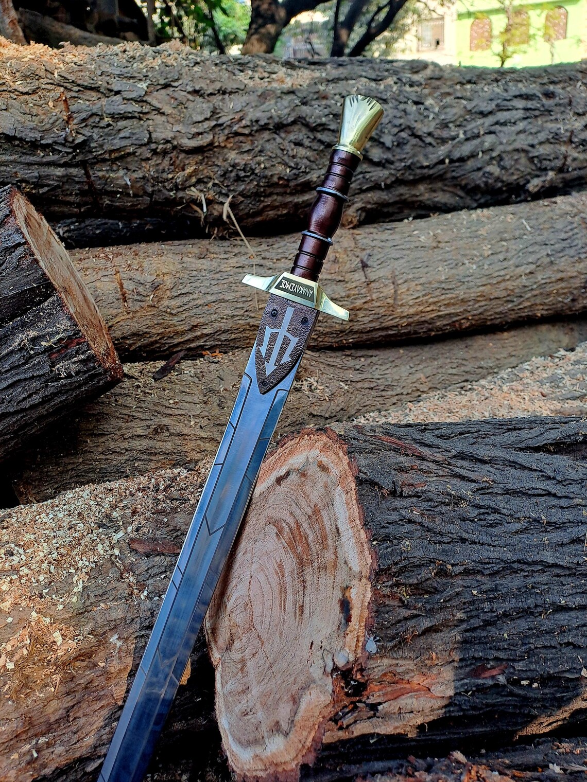 Custom Handmade Replica Sword, Handmade Display Sword, Wall Decor Sword ...