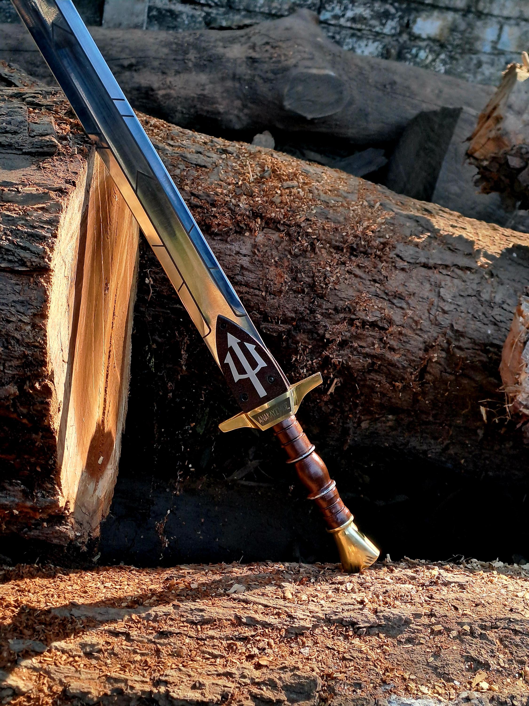Custom Handmade Replica Sword, Handmade Display Sword, Wall Decor Sword ...