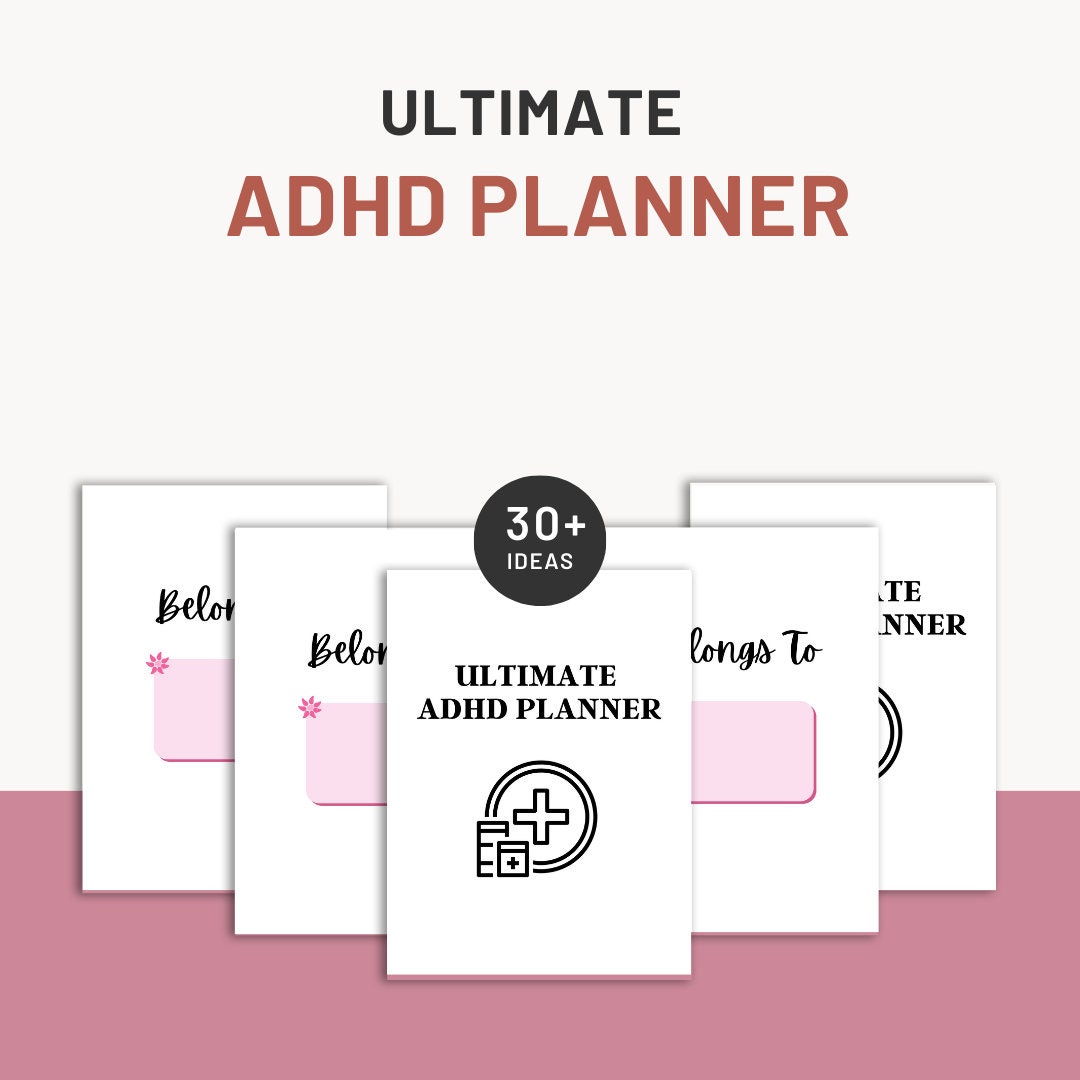 Adhd Bundle Planner | Adhd Planner Haven | Adhd | Emporium | Adhd ...