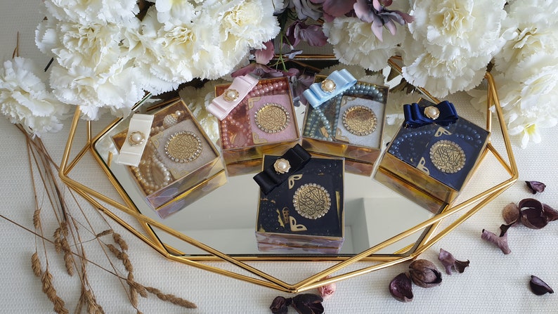 Luxury Custom Mini Quran Arabic Velvet Quran Islamic Wedding - Etsy