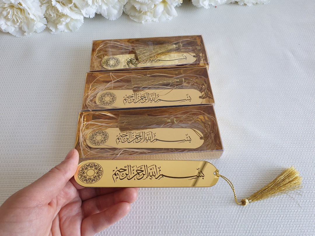 Acrylic Quran Bookmark With Tassel: Islamic Gift, Ramadan Favor - Etsy