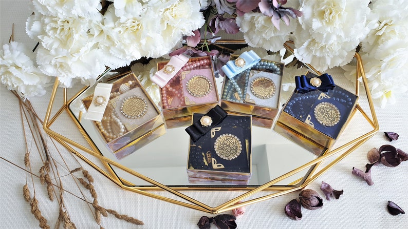 Luxury Custom Mini Quran Arabic Velvet Quran Islamic Wedding | Etsy