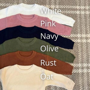 Fall Toddler Sweater | Custom Embroidered Baby and Toddler Sweater ...