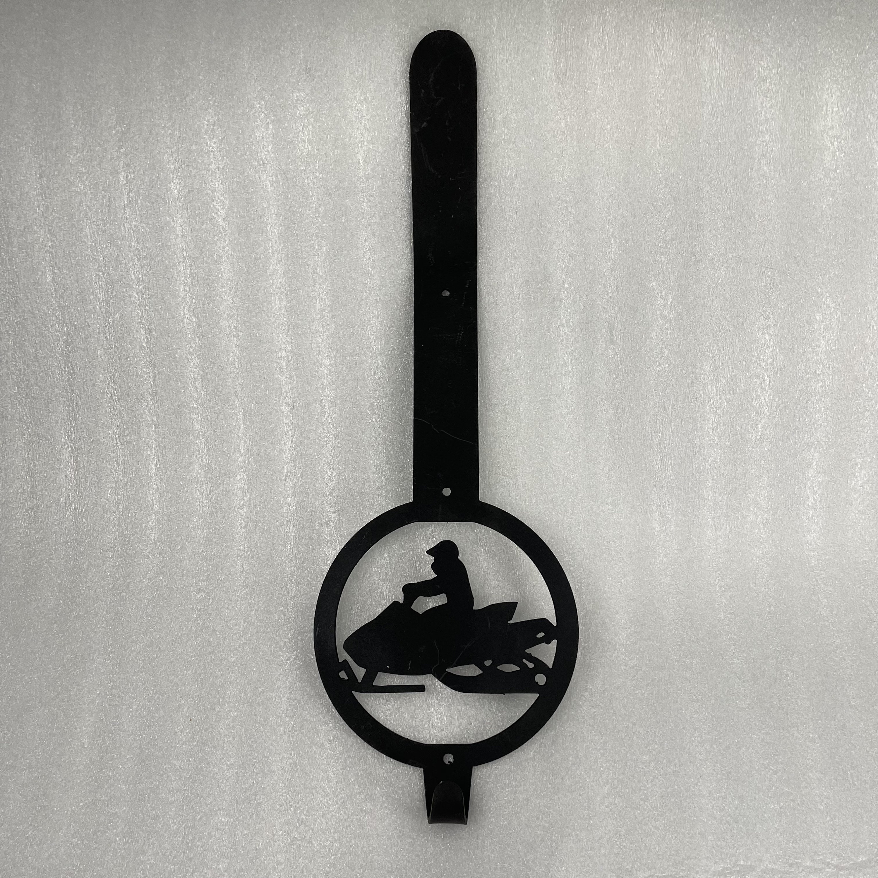 Helmet Rack and Coat Hook With Snowmobile - Etsy