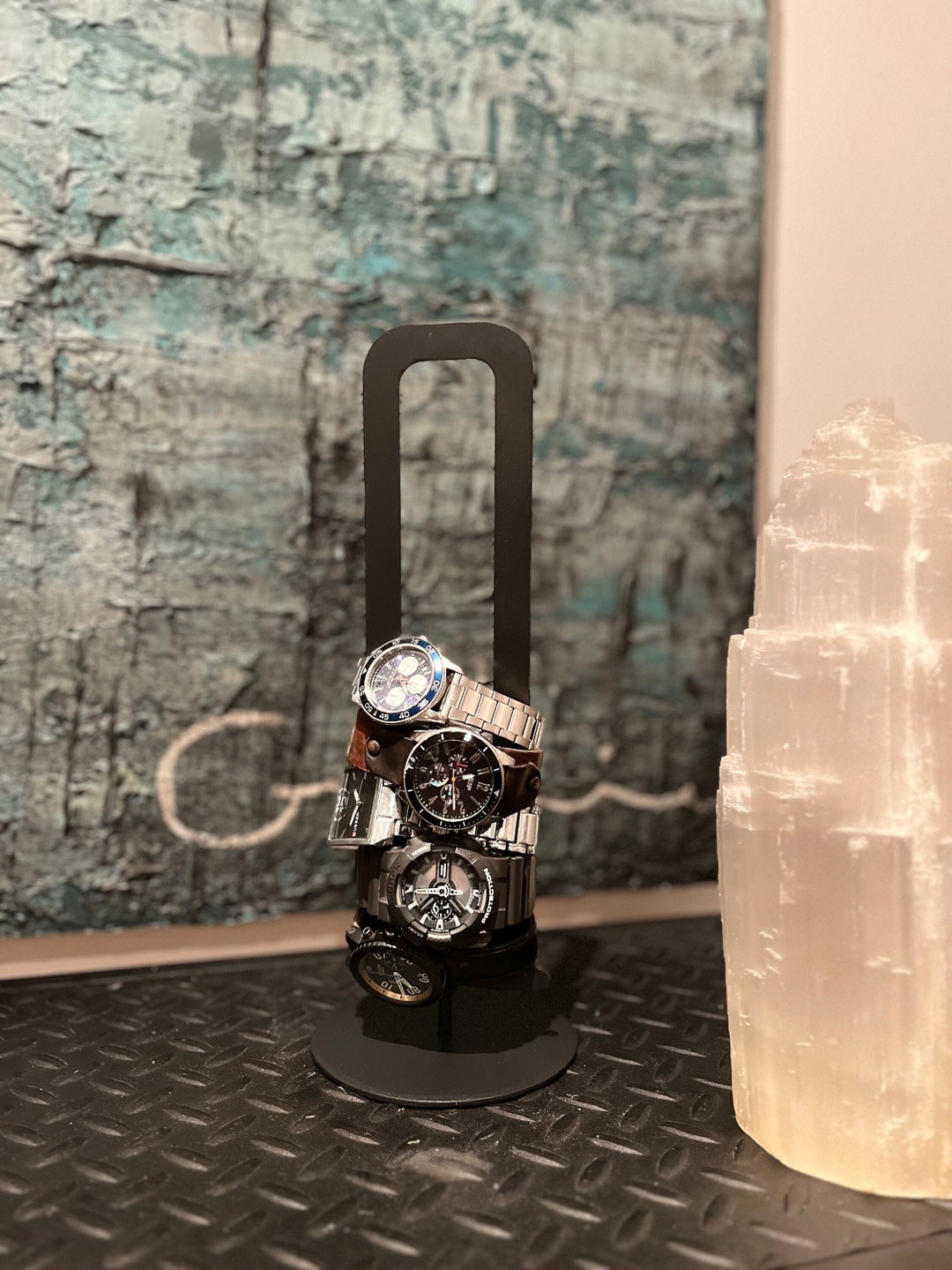 Steel Watch Holder Stand for Watches /gift for Him/watch - Etsy