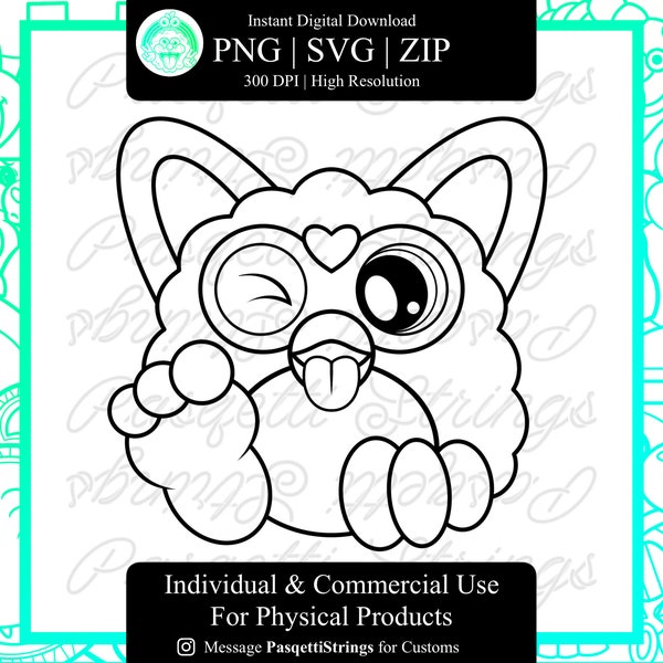 Furby Svg - Etsy