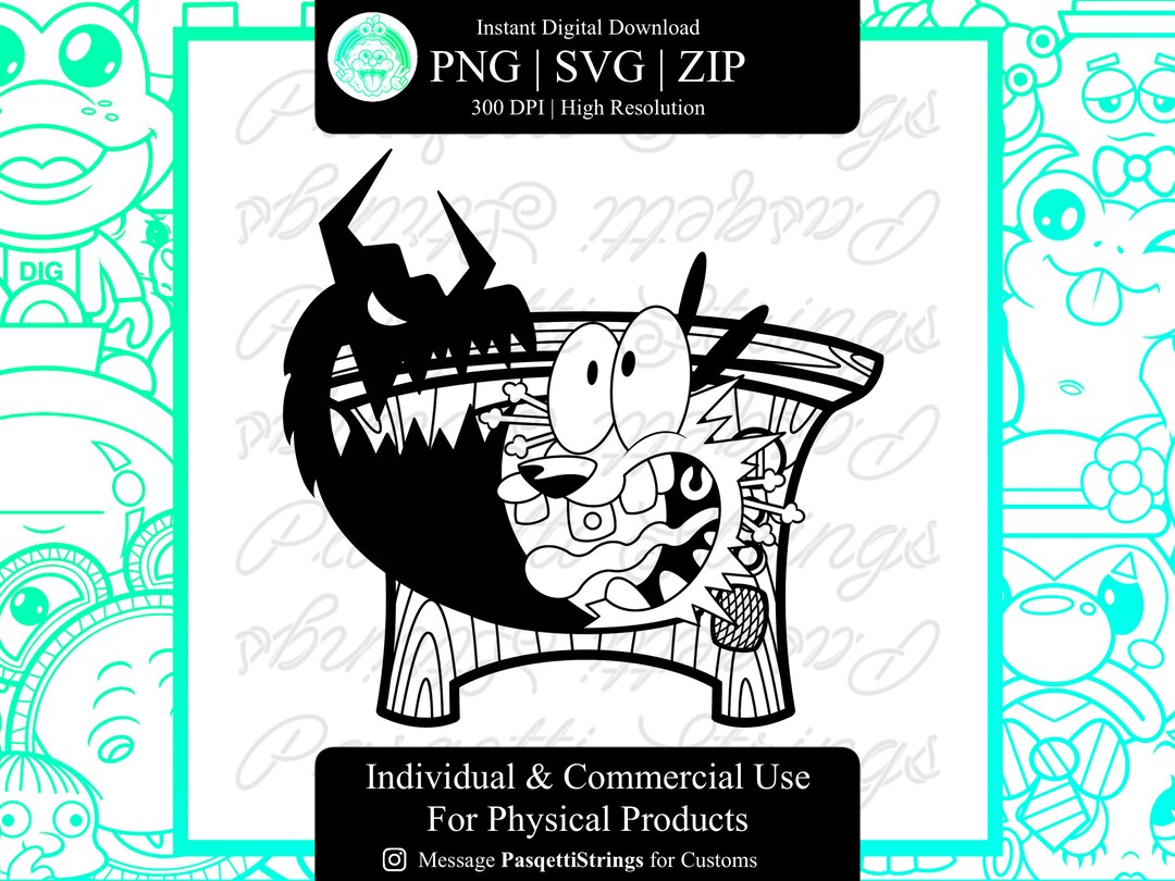 Courage SVG File - Etsy