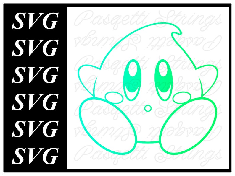 Kirby/luma SVG File - Etsy