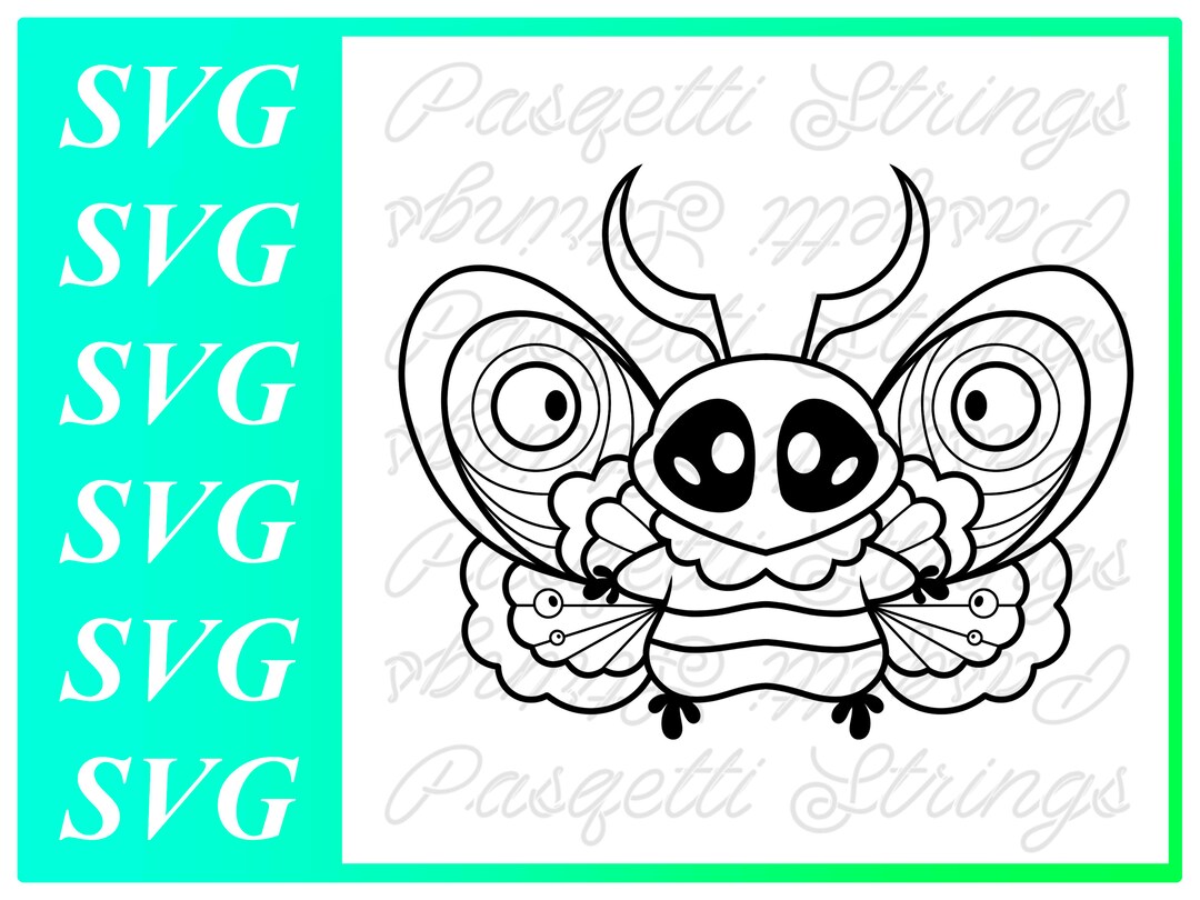 Chibi Moth Man SVG File - Etsy Australia