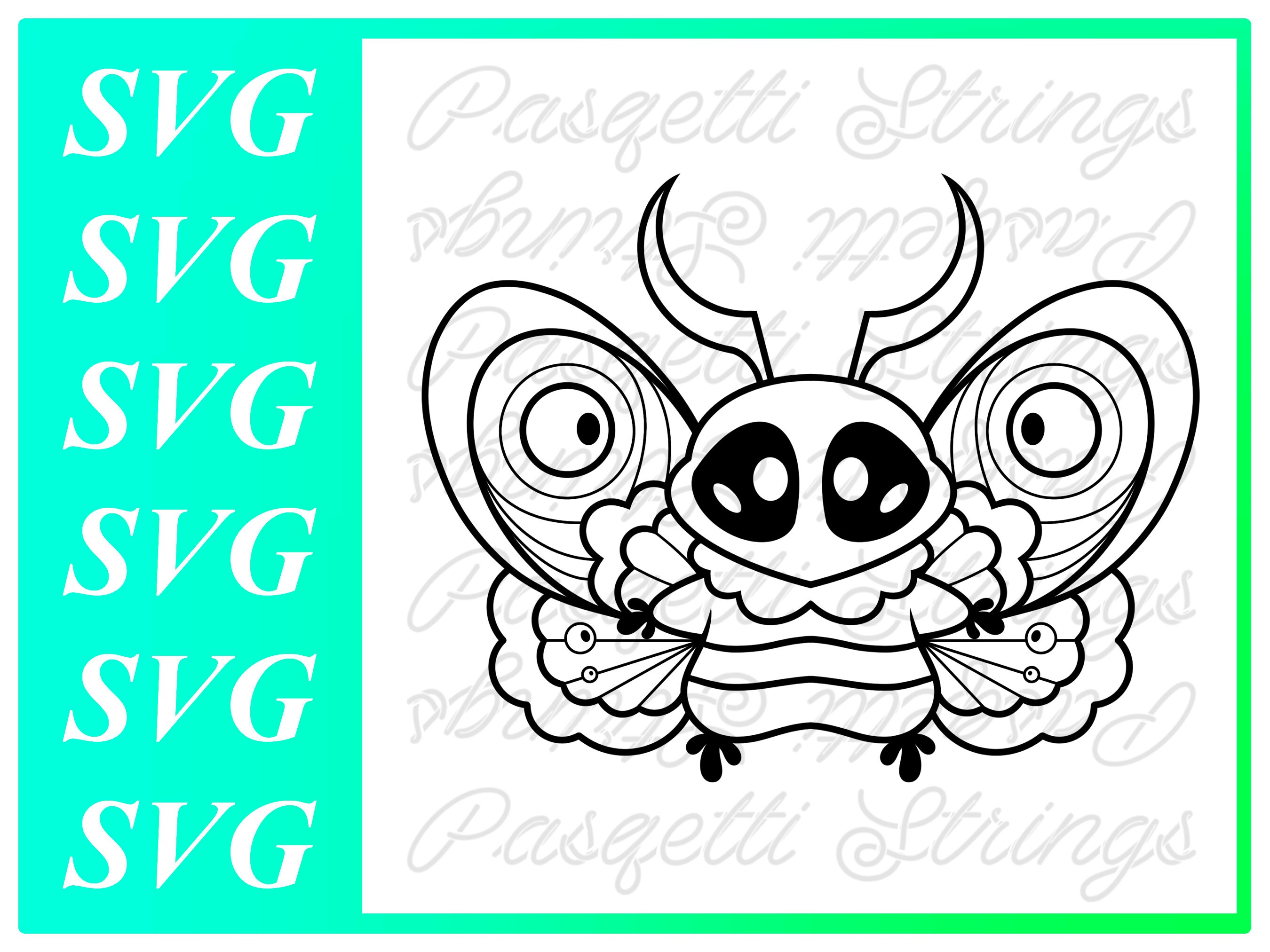 Chibi Moth Man SVG File - Etsy Australia