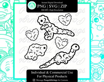 Cute Dinosaur Shaped Chicken Nuggets, SVG Digital Download, Dinosaur ...