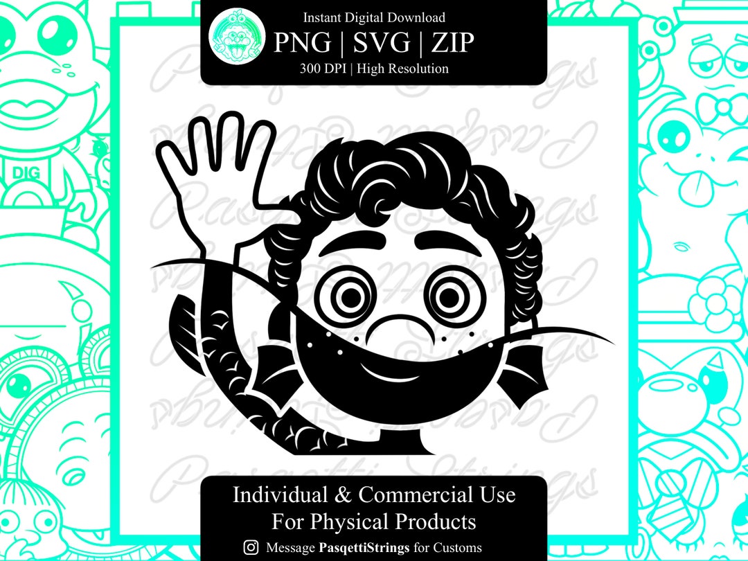 Luca SVG File - Etsy