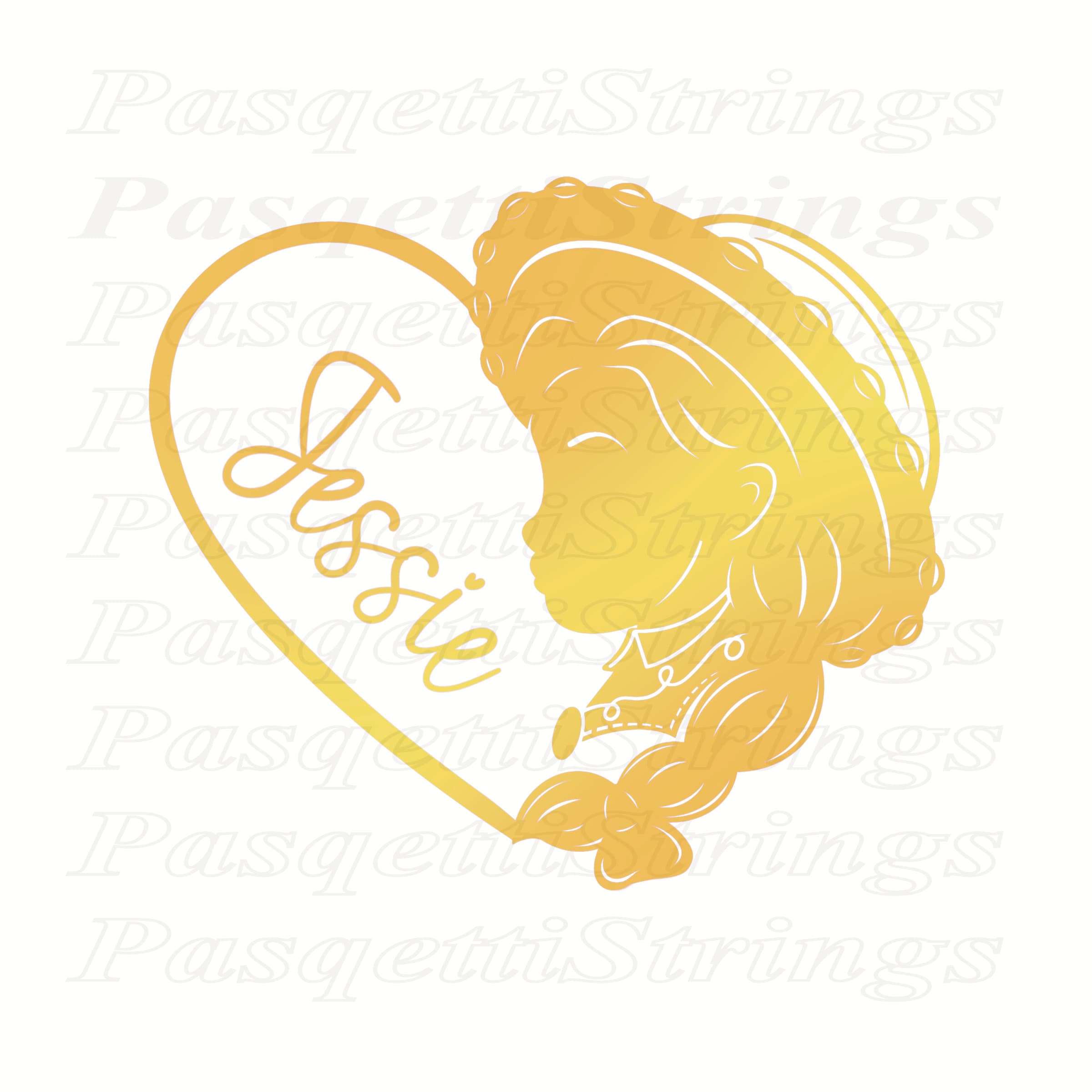 Jessie Cowgirl SVG File | Etsy