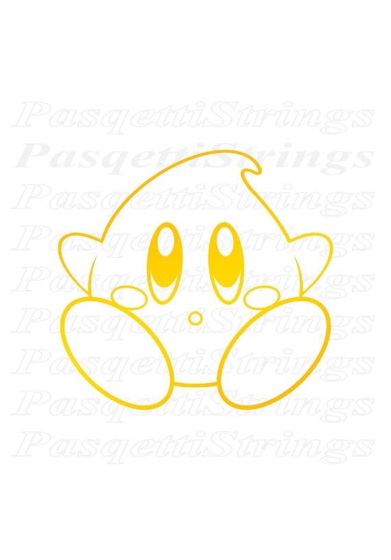 Kirby/luma SVG File | Etsy