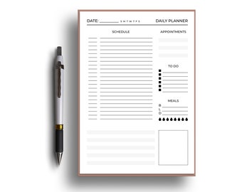 To Do List Daily Routine Planner Task List Printable - Etsy