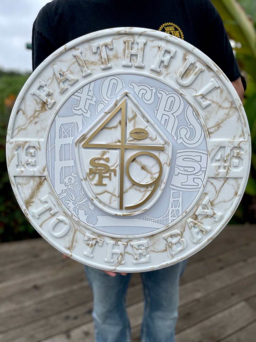 49er Faithful LED Sign With Detachable Bottle Opener - Etsy